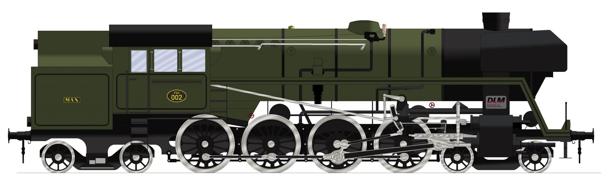 Steam locomotives - DLM - MODERN STEAM